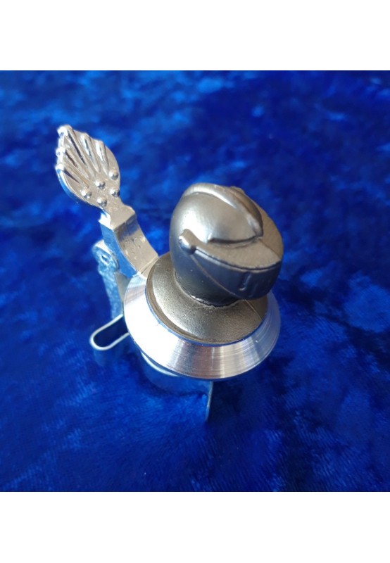 Beerbottle Pewter Lid Knight Helmet - Pewter, Others