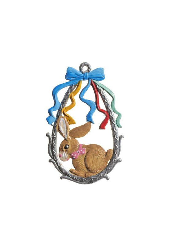 Zinn Ei mit Hase - Zinn, Zinnfiguren, Ostern, Anhänger, Wilhelm ...